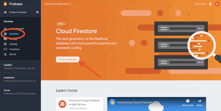 Building Applications Using Firebase Part 3: Firestore | Kunz, Leigh ...