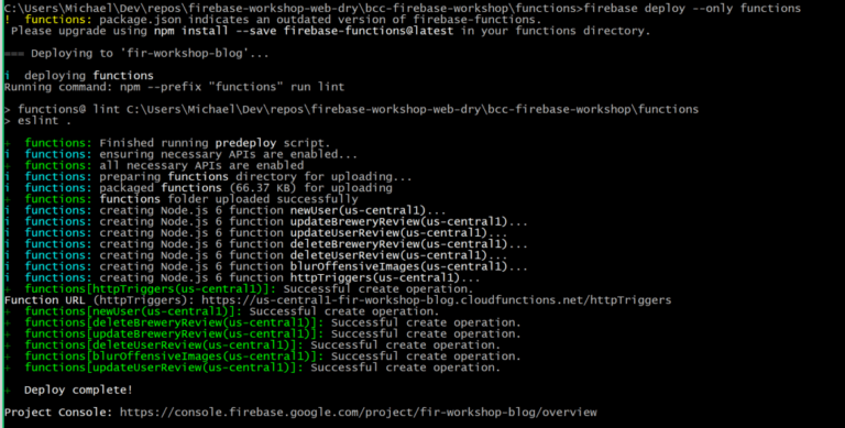 Building Applications Using Firebase, Part 5: Cloud Functions - Kunz ...
