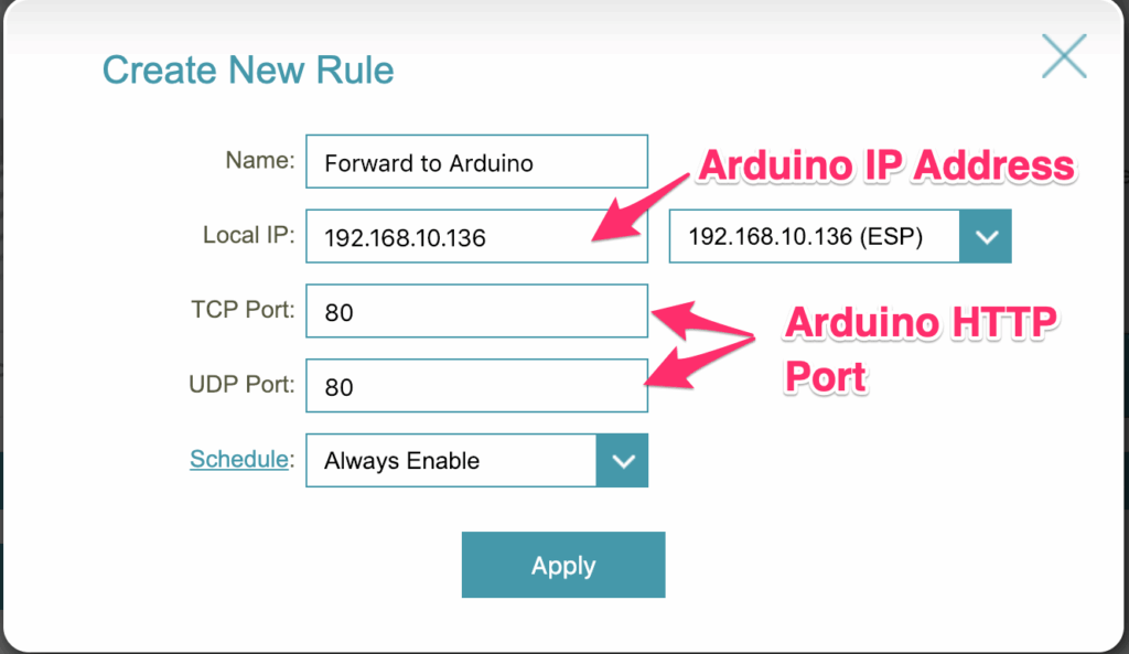 Command Your Arduino From Anywhere Part 1 Port Forwarding Kunz